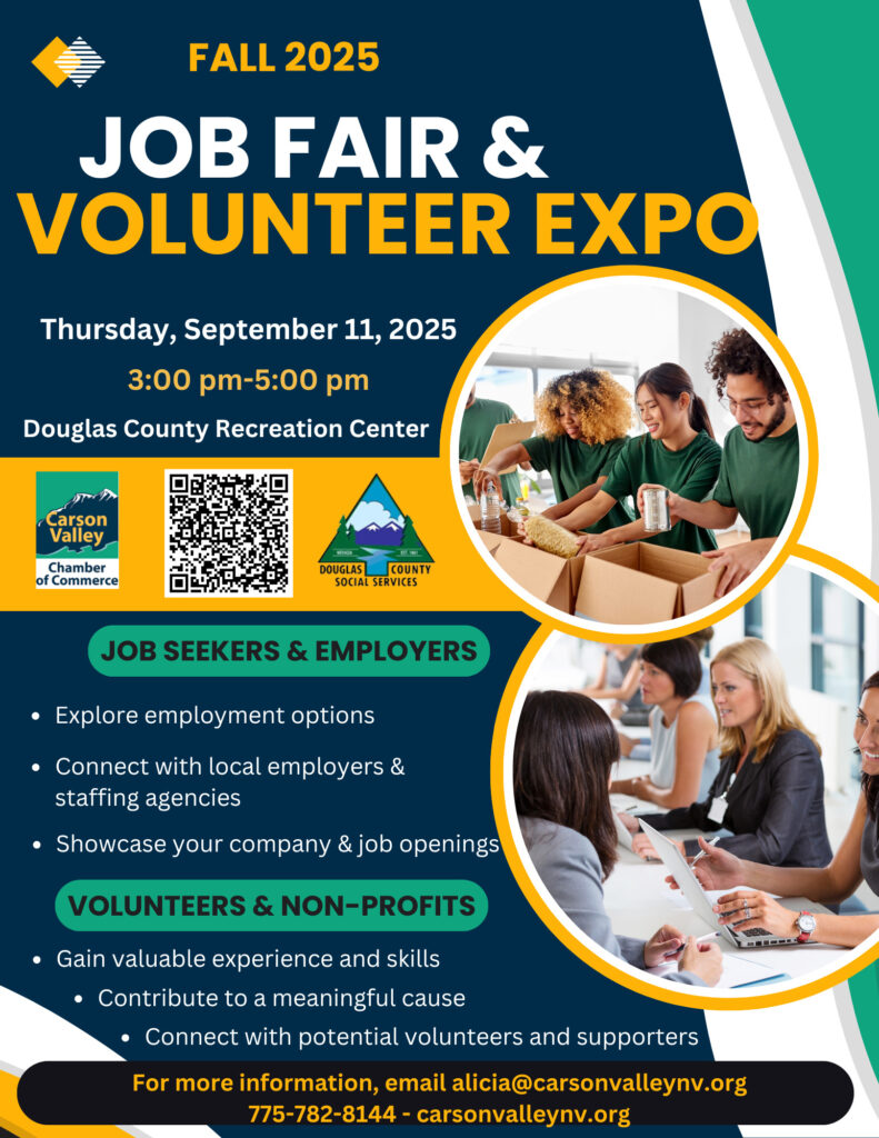Job Fair & Volunteer Expo - Carson Valley Chamber of Commerce